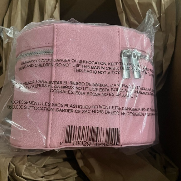 Saie | Bags | Saie Pink Mini Vanity Cosmetic Bag | Poshmark